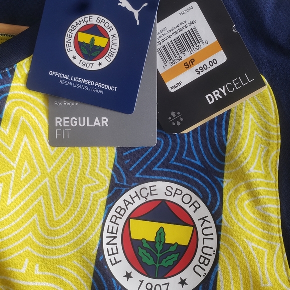 Puma | Shirts | Authentic Puma Fenerbahce Sk Fener Turkey Dry Cell ...